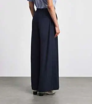 ME+EM Very Wide Pleated Trousers