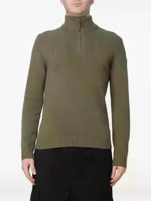 COLMAR Quarter-zip Logo-patch Sweater