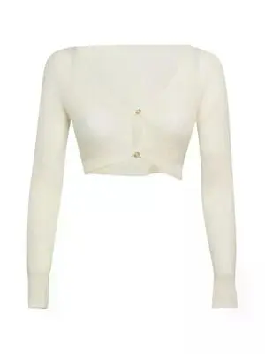 Jacquemus Cropped V-neck Cardigan