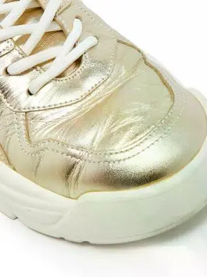 Valentino Garavani Bounce Low-top Sneakers - Gold
