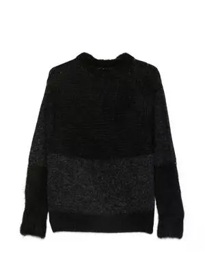 Undercover Colourblock Brushed-finish Sweater