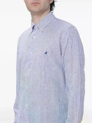 BROOKSFIELD Striped Linen Shirt
