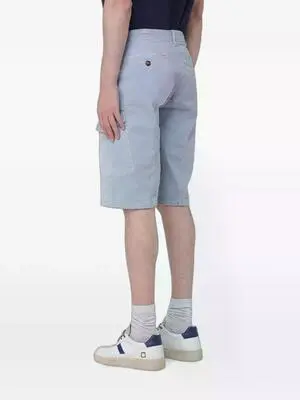 BLAUER. Stretch-cotton Cargo Shorts