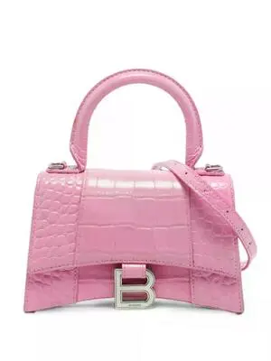 Balenciaga Xs Hourglass Top-handle Bag