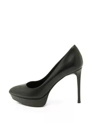 Casadei Point-toe Platform Pumps