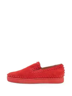 CHRISTIAN LOUBOUTIN Pik Leather Sneakers