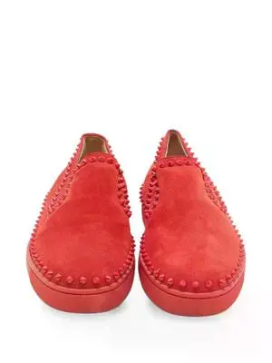 CHRISTIAN LOUBOUTIN Pik Leather Sneakers