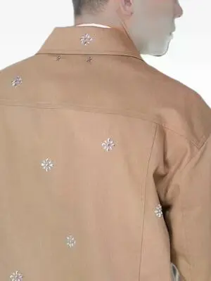 GOLDEN GOOSE Stud-embellished Shirt Jacket