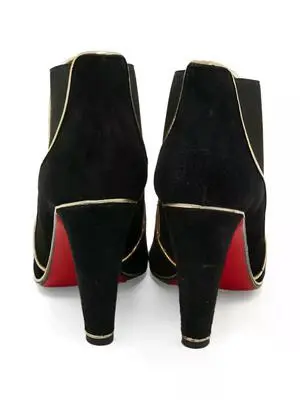 CHRISTIAN LOUBOUTIN Suede Loulou Ankle Boots