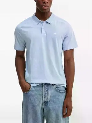LEVI'S Shoreline Tech Raglan-sleeve Polo Shirt - Blue