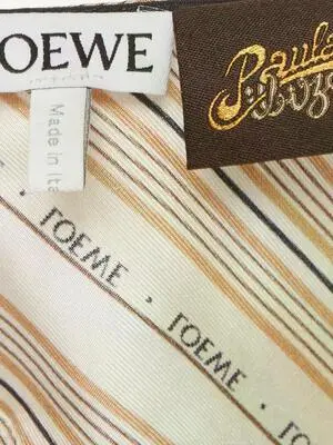 Loewe Printed Cut-out Midi Dress