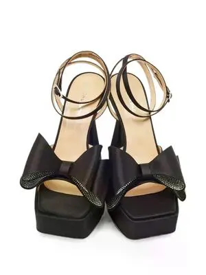 Mach & Mach Embellished Platform Sandals