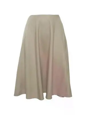 Gucci Flared Midi Skirt - Neutrals