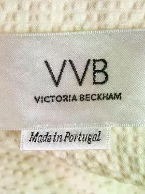 Victoria Beckham Tiered Cloqué Mini Dress