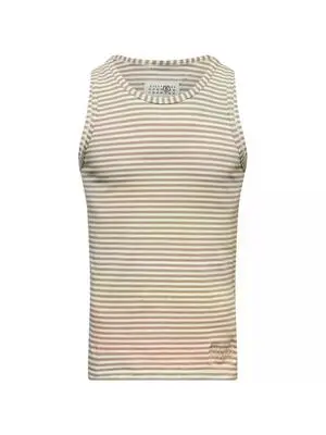 MAISON MARGIELA Striped Top - Neutrals