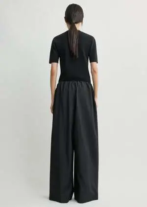 TOTEME Drawstring Dinner Trousers Petite