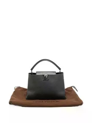 LOUIS VUITTON Capucines Mm Tote Bag