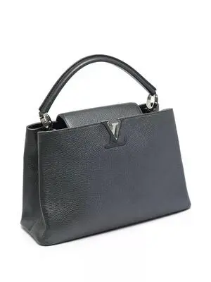 LOUIS VUITTON Capucines Mm Tote Bag - Grey