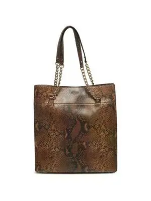 Kate Spade New York South Kensington Denee Python-embossed Leather Tote Bag - Brown