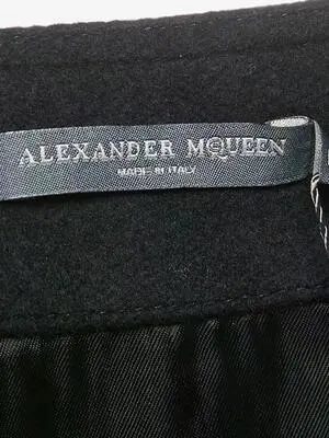 Alexander McQueen Pleated Mini Skirt