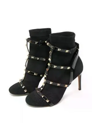 Valentino Garavani Rockstud Ankle Boots - Black