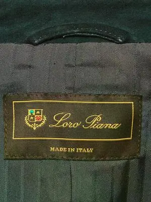 Loro Piana Goatskin Zip-up Blazer