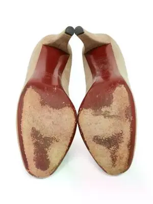 Gucci Mischa Tassel-detail Suede Heeled Pumps