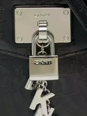 Dkny Elissa Padlock-charm Leather Crossbody Bag