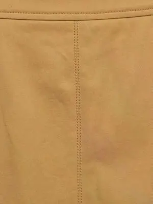 Hermès Cotton Zip-fastening Mini Skirt