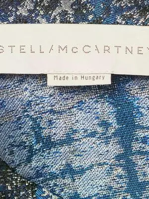 Stella McCartney Short Sleeve Jacquard Blouse