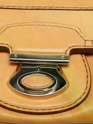 TOD'S Frame Leather Tote Bag