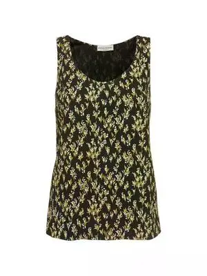 Sonia Rykiel Paris Floral Print Tank Top
