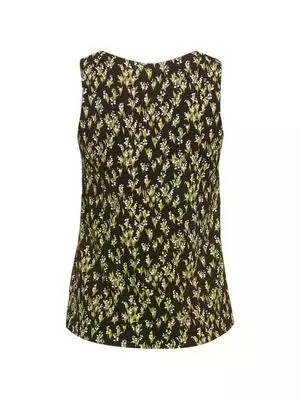 Sonia Rykiel Paris Floral Print Tank Top
