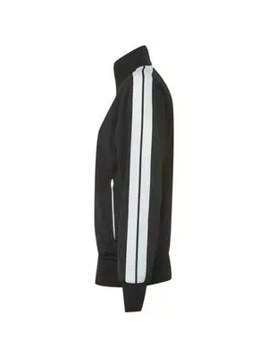 Palm Angels Logo Print Side-stripe Track Jacket