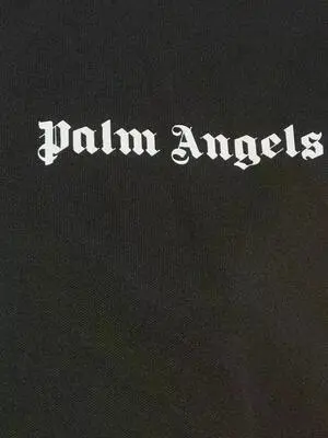 Palm Angels Logo Print Side-stripe Track Jacket