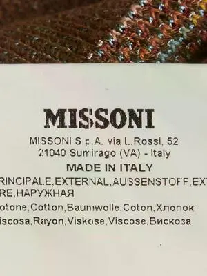 Missoni Knit Cotton Vest