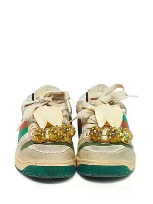 Gucci Screener Nubuck Sneakers