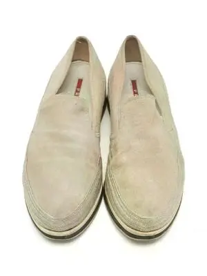 Prada Suede Slip-on Sneakers