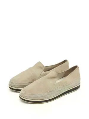 Prada Suede Slip-on Sneakers