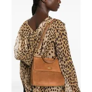 Dolce & Gabbana Calf Leather Top Handle Bag