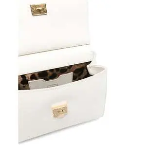Dolce & Gabbana Calfskin Tote Bag - Cream