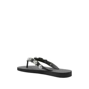 Balenciaga Embellished T-bar Flip-flops