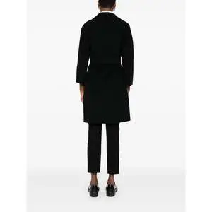 Max Mara Arona" Coat - Black