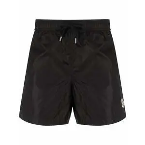 Moncler Beachwear Swim Shorts - Black