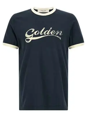 GOLDEN GOOSE Rollo' T-shirt - Blue