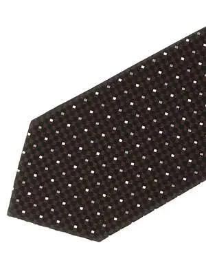 TOM FORD Silk Neck Tie - Brown