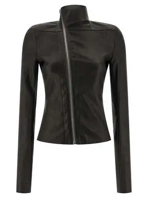 Rick Owens Gary Leather Jacket - Black