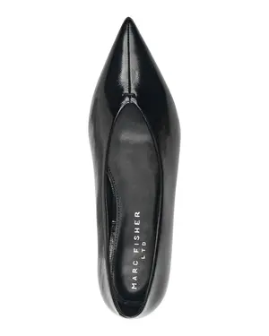 MARC FISHER LTD. Casee Pointed Toe Flat - Black