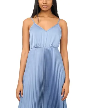 Vince Camuto Short Sleeve Dolman Sweater And Pleated Midi Dress