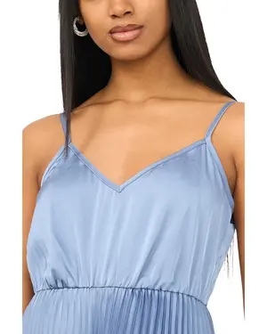 Vince Camuto Short Sleeve Dolman Sweater And Pleated Midi Dress
